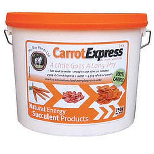 Carrot Express Air Dried Carrot Pieces - equichoice.co.uk