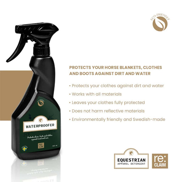 Re:Claim Waterproofer Spray - 500ml - equichoice.co.uk